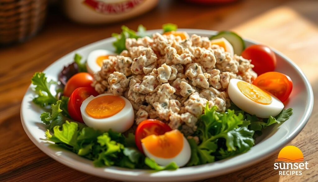 Tuna Fish Salad Recipe with Egg